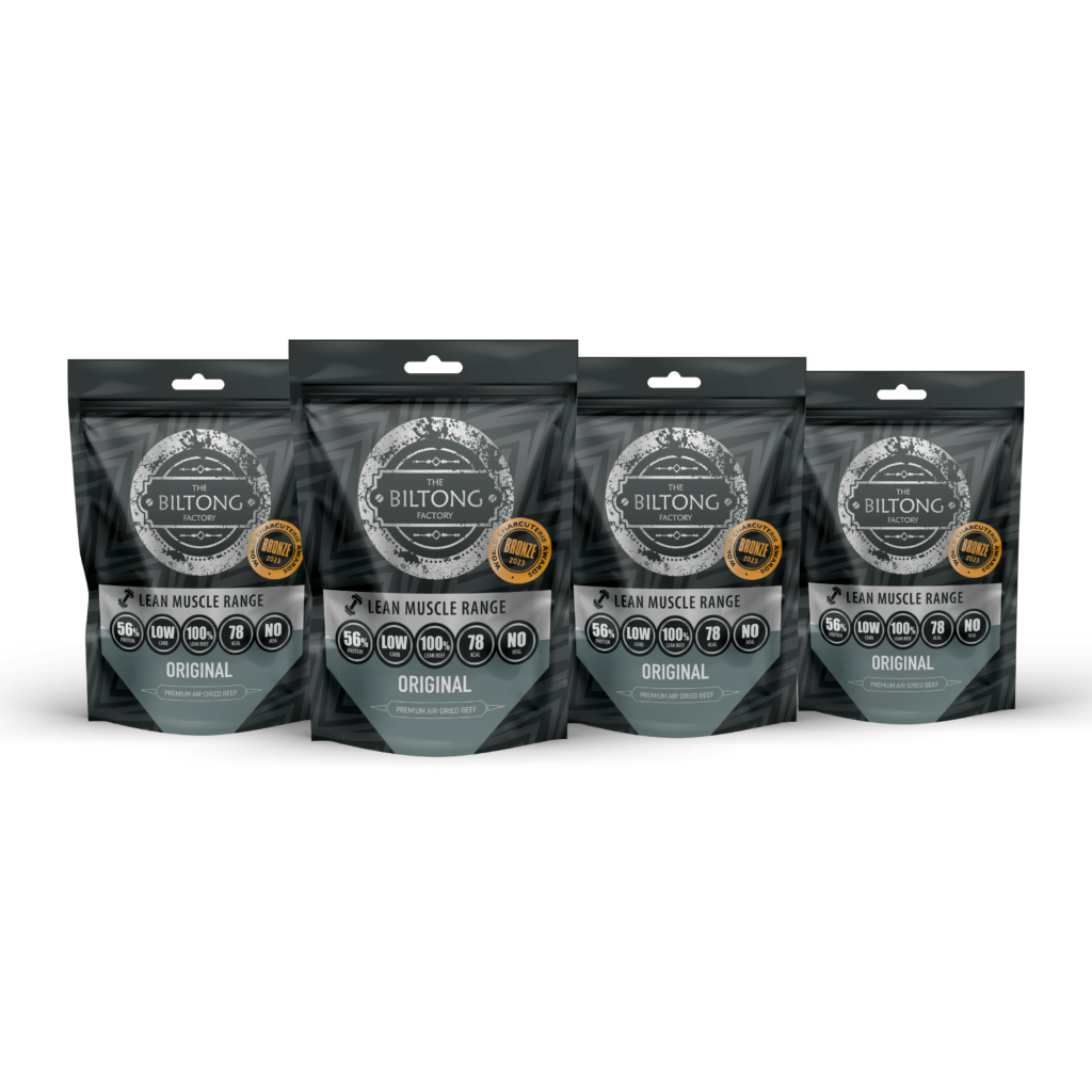 Super Lean Beef Biltong - 78 calories per pack | The Biltong Factory